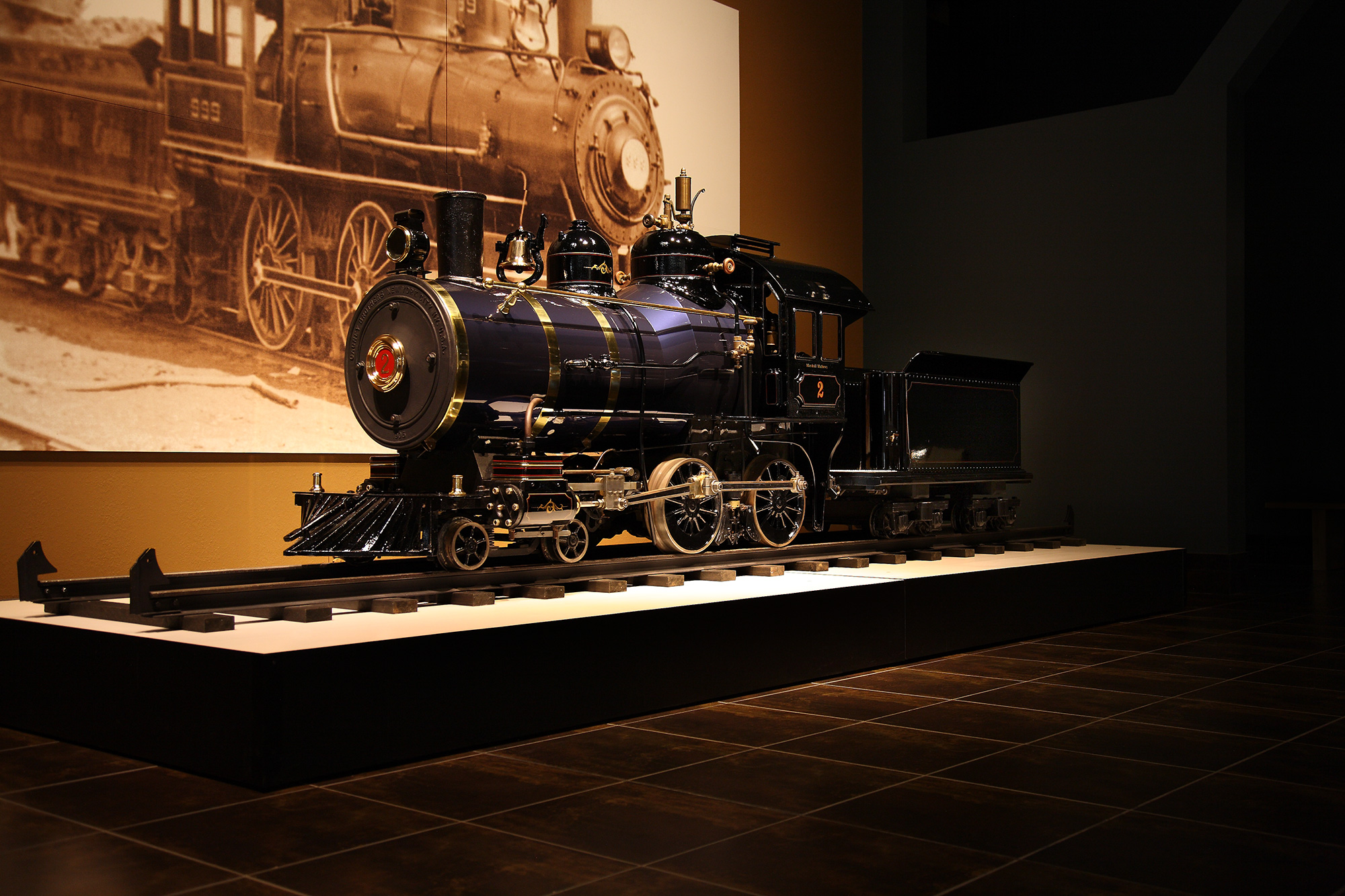 1905 Class E Cagney Locomotive - Tellus Museum in Cartersville, Georgia